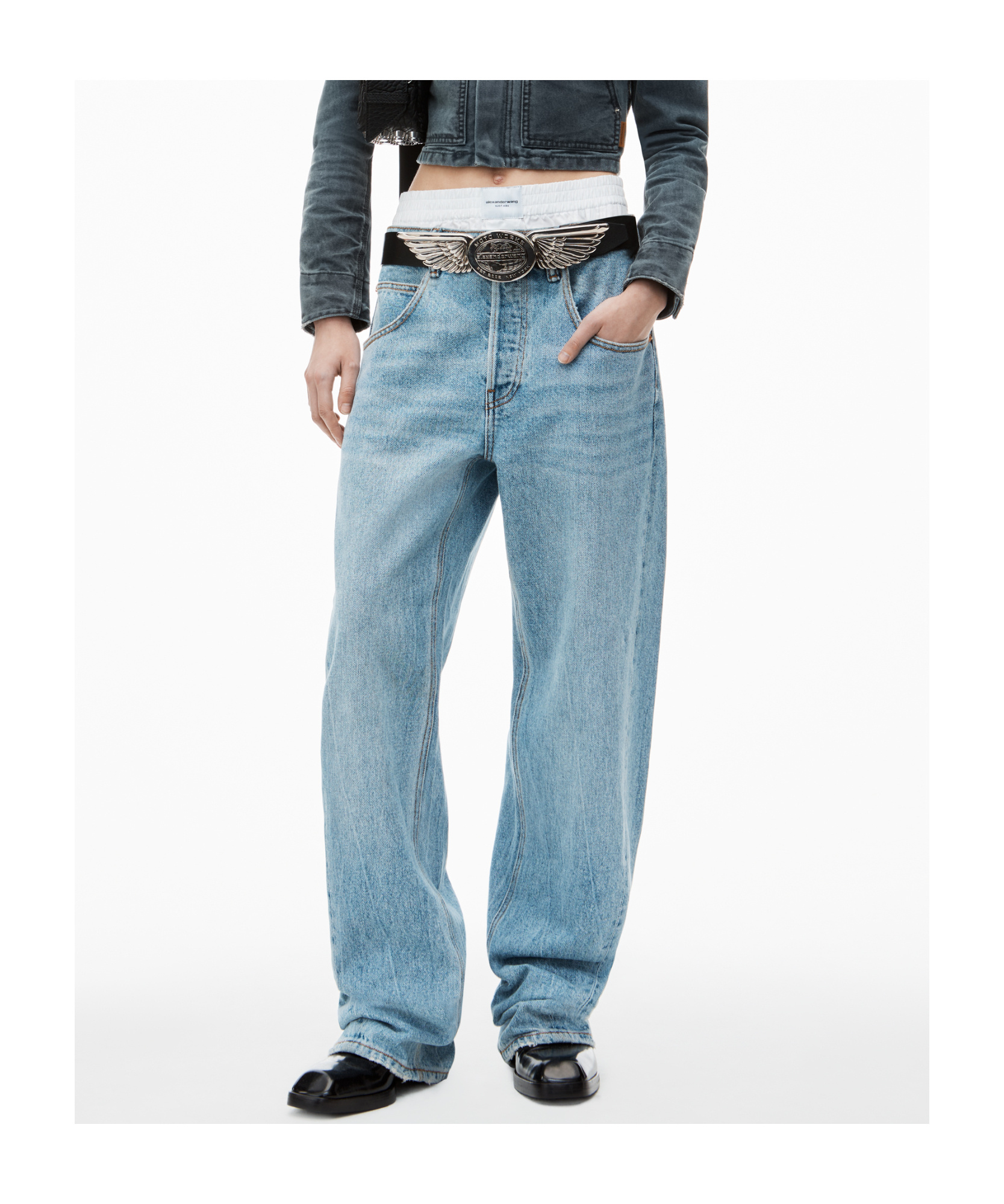 ALEXANDER WANG Alexander Wang Boxer Balloon Jeans